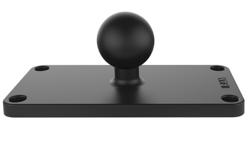 RAM-B-202U-24 RAM Mounts 1-Inch Ball Base with 1.5" x 3.5" 4-Hole Pattern
