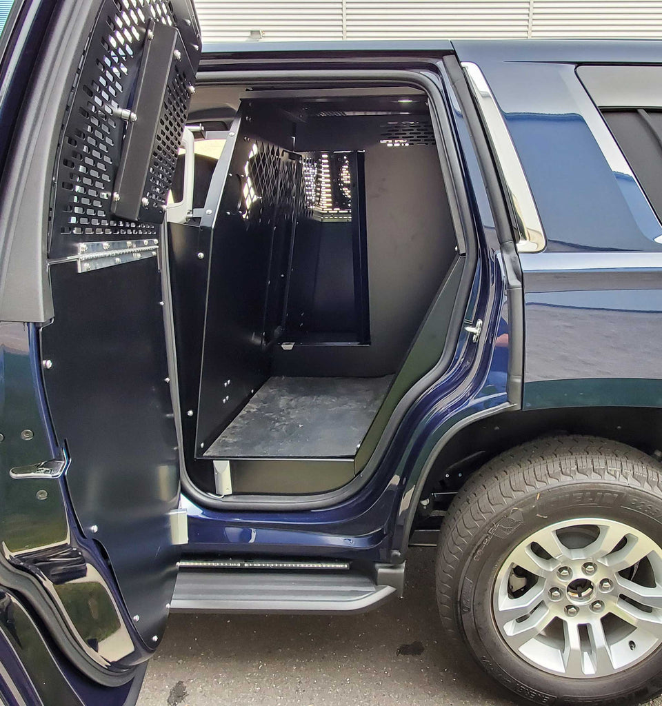 Havis K9-C23-XL-B Extended Black Dual Dog K9 Transport System for 2015 ...